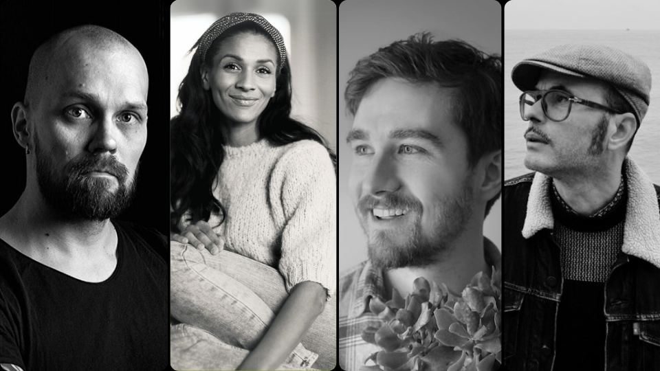 Signing: Lisa Aisato, Tim Probert, JP Ahonen & Hervé Tanquerelle